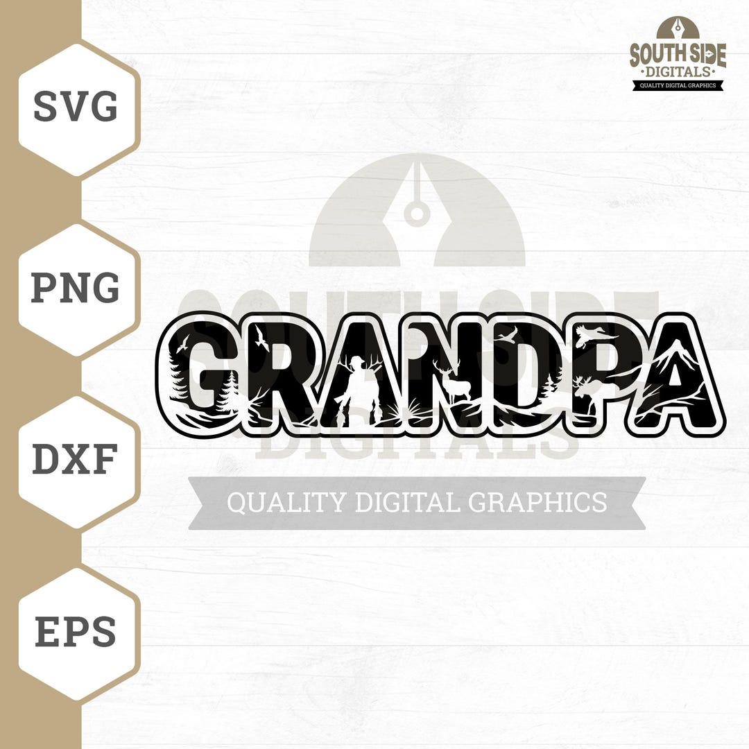 Grandpa Life Svg, Grandpa Hunting Svg, Hunting Dad Svg, Grandpa Life ...