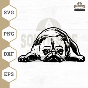 Pug SVG Files, Pug Life Svg, Pug Puppy Svg, Cute Pug Svg, Pug Life ...