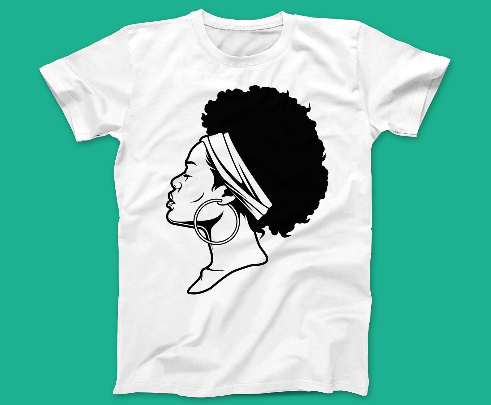 Afro Woman SVG File Afro Girl Svg Black Woman Svg Black - Etsy