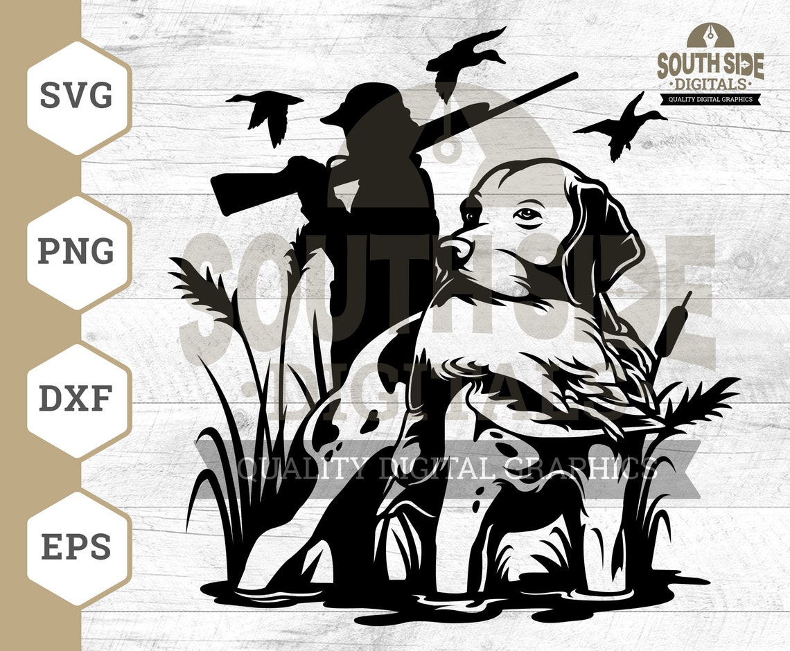 Hunting Dog SVG File Duck Hunting Svg Hunting Season Svg - Etsy UK