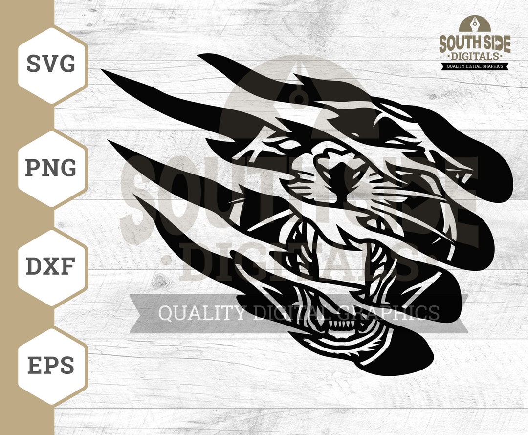 Panther Claws Svg, Panther Scratch Svg, Panther Claw Svg, Panther Svg ...
