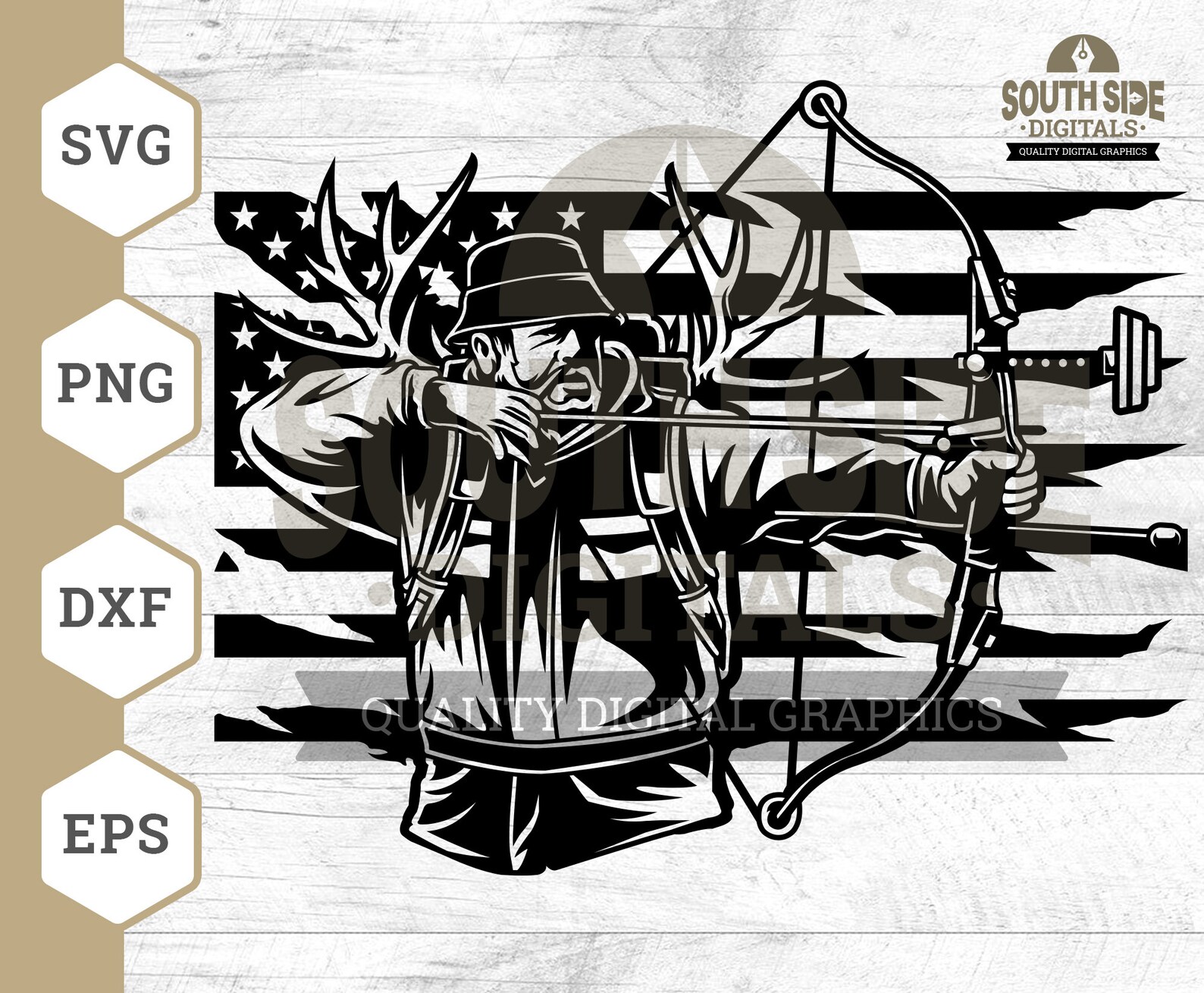 US Bow Hunting SVG File US Bow Hunting Svg Bow Hunter Svg - Etsy