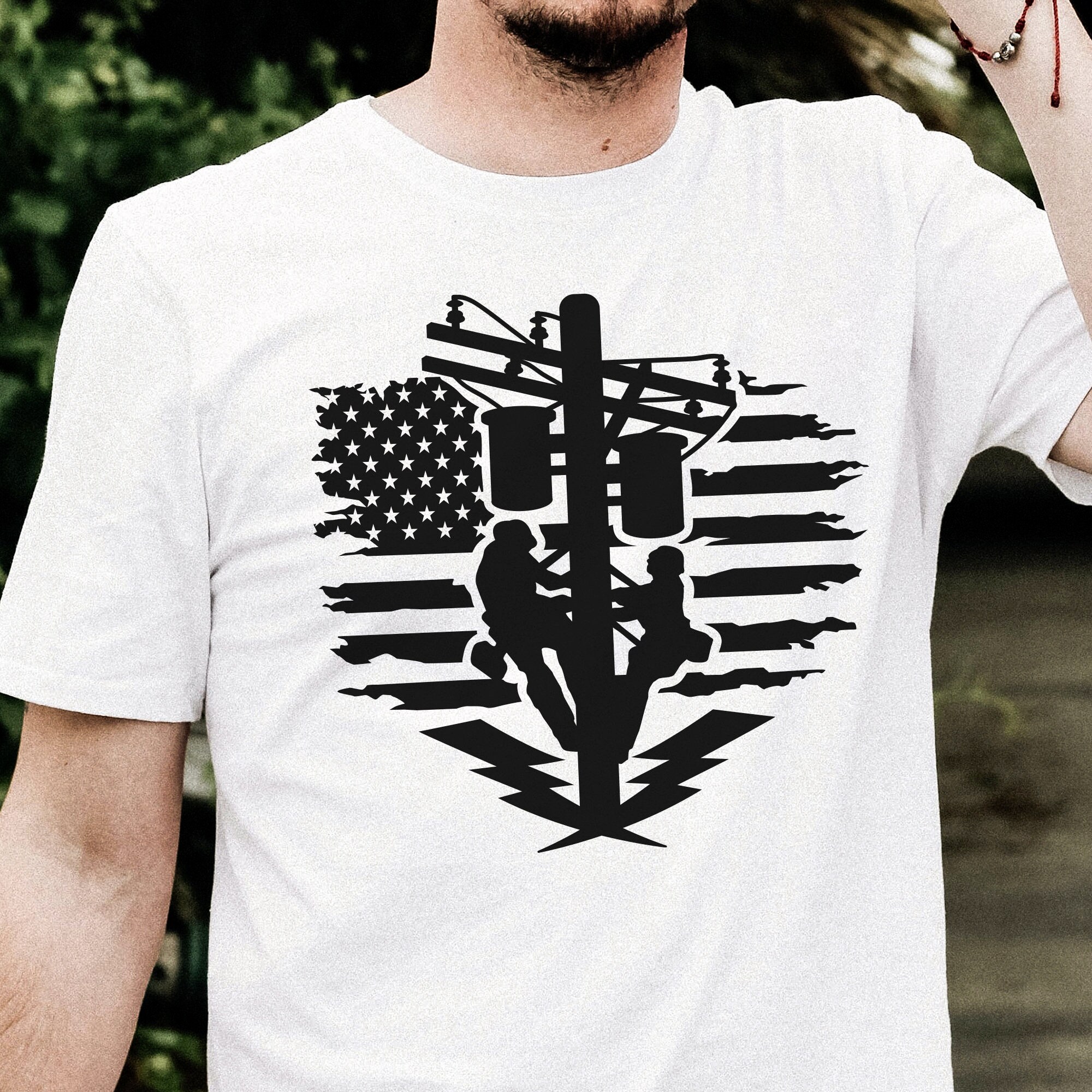 US Linemen SVG File Power Linemen Svg Line Worker Svg - Etsy Canada