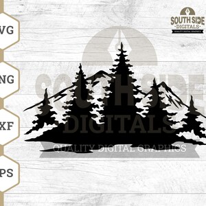 Pine Tree Svg, Forest Tree Svg, Forest Svg, Tree Svg, Pine Tree ...