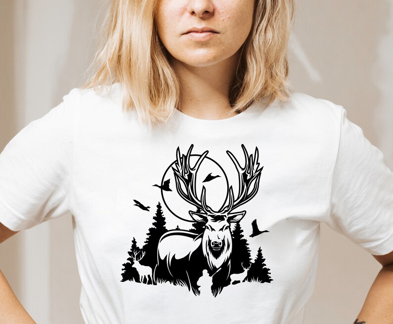 Deer Svg Reindeer Svg Wildlife Svg Deerhunting Svg - Etsy