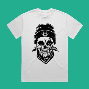 Gangster Skull Svg, Scary Skull Svg, Angry Skull Svg, Bad Skull Svg ...