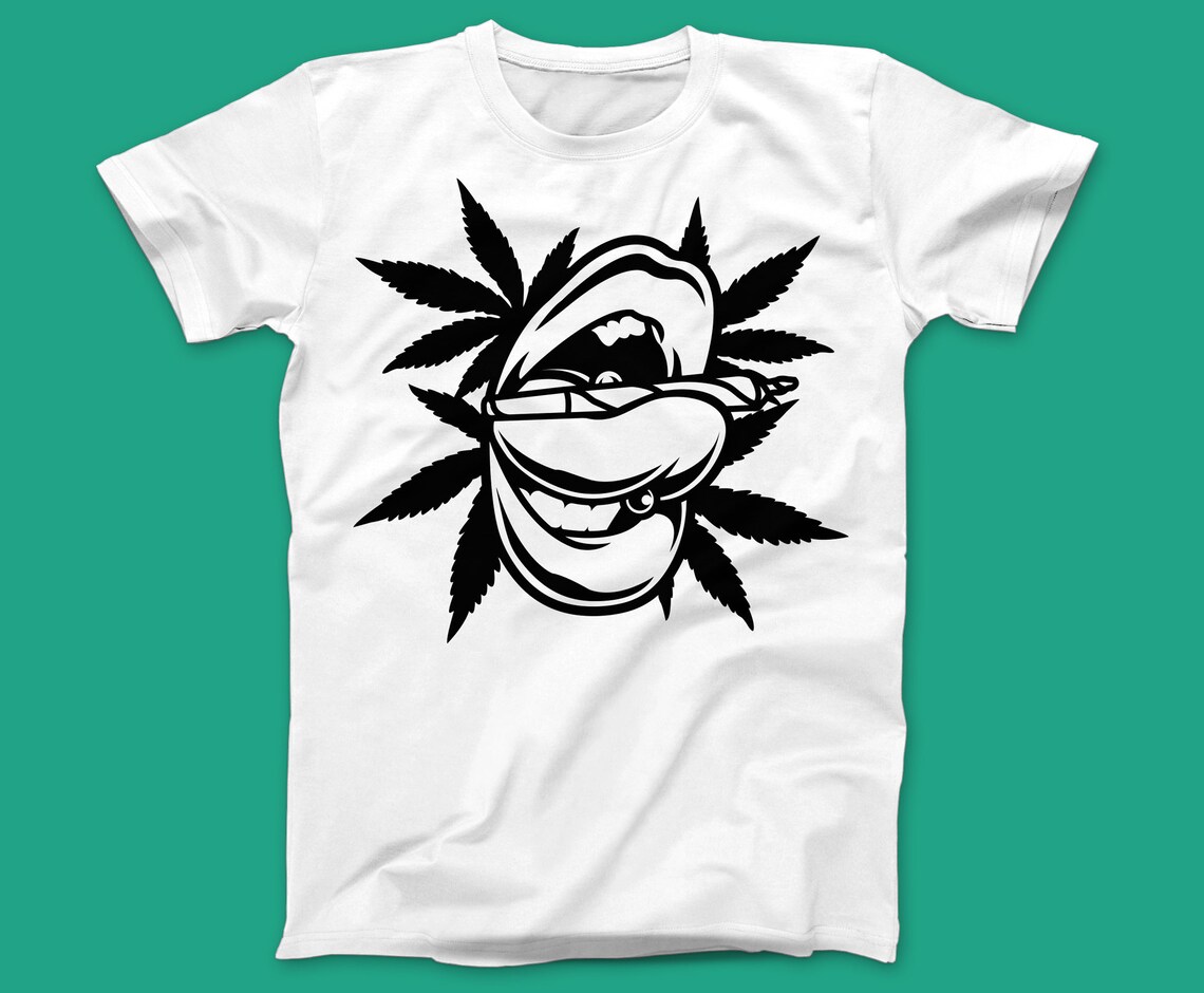 Cannabis Lips Svg Lips Smoking Weed Svg Smoking Blunt Joint | Etsy