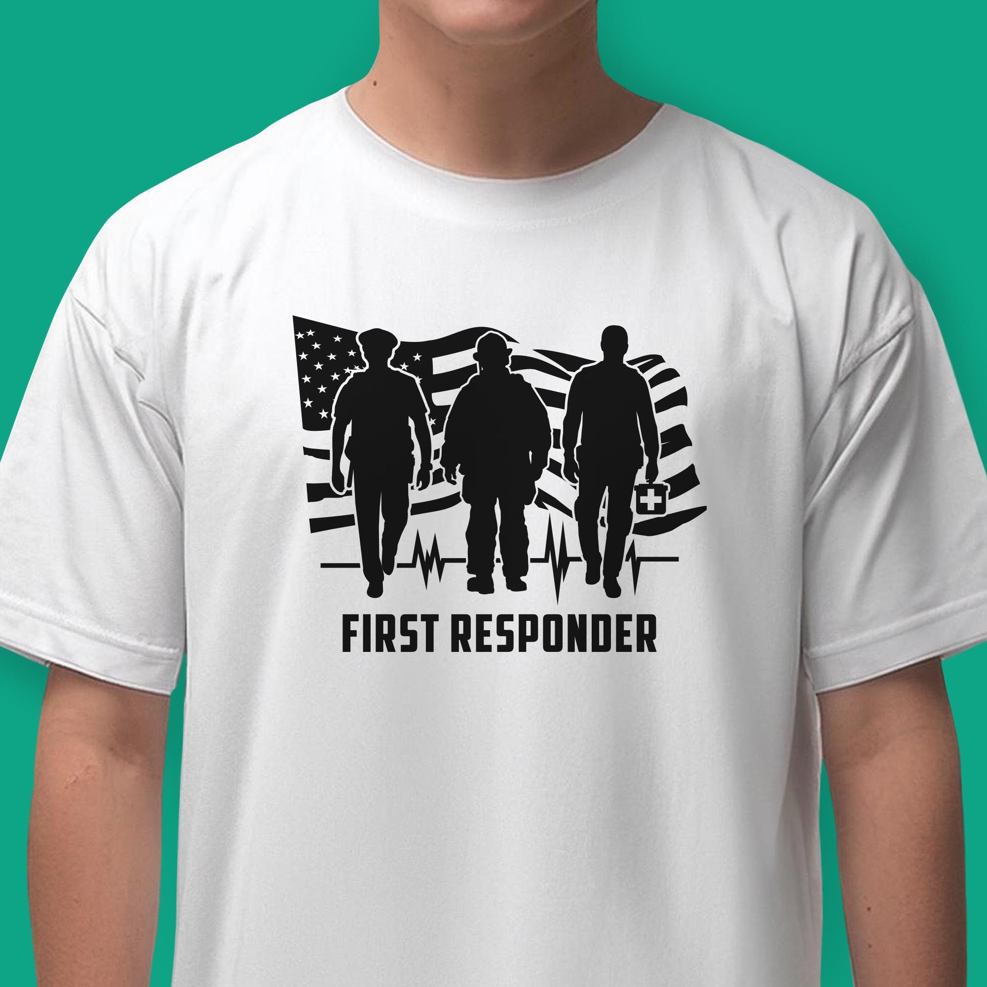 First Responder SVG File: Emergency Rescue Team (digital Download) - Etsy
