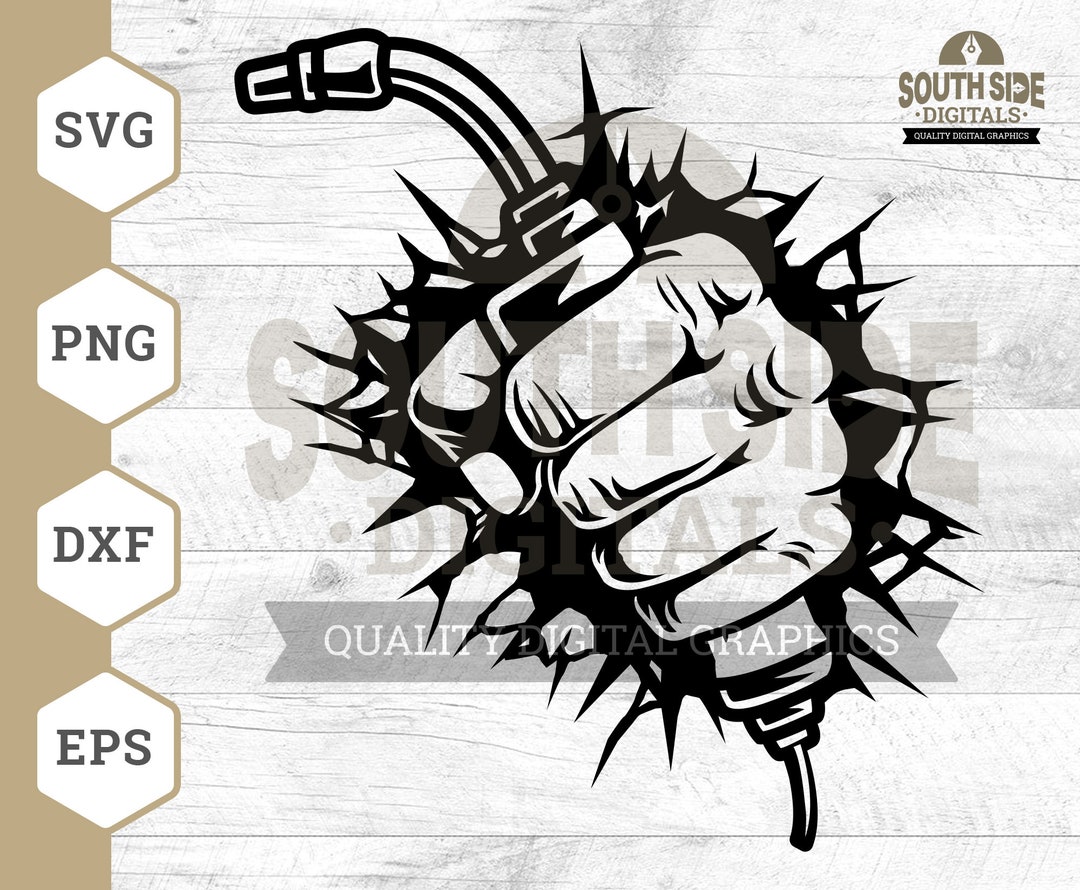Welder Cutting Torch Svg, Welder Torch Svg, Welder Svg, Cutting Torch ...