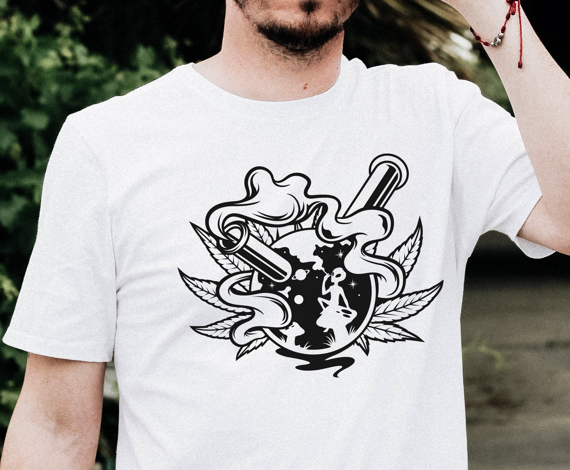 Smoking Alien SVG File Alien Smoking Svg Alien High Svg - Etsy Norway