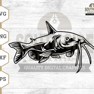 Catfish SVG Files, Catfish Svg, Catfish Png, Catfish Fishing Svg ...