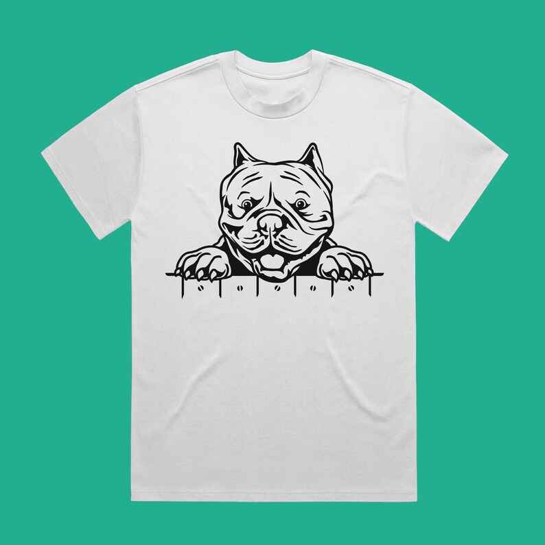 Peeking Bully SVG File Happy Bully Svg Playful Bull Svg - Etsy UK