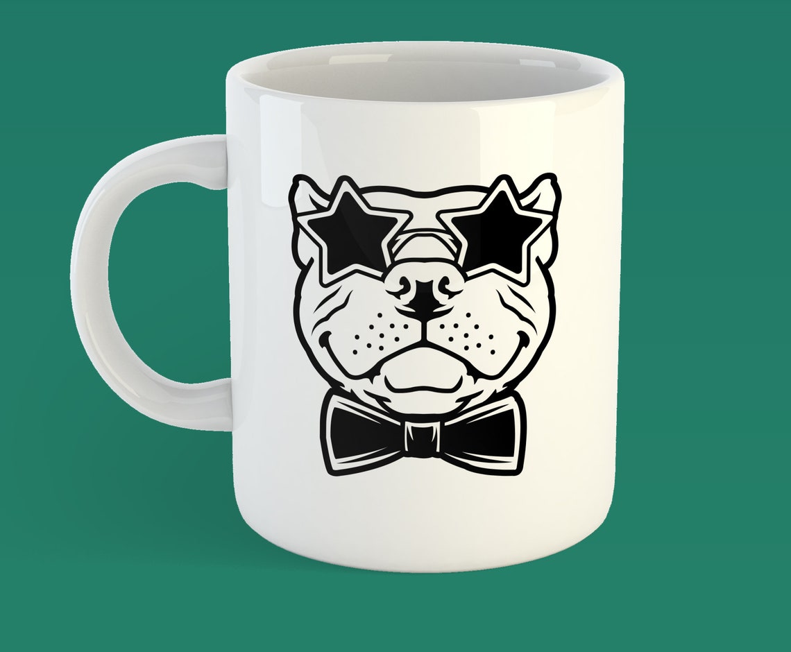 Happy Bully SVG File Happy Bully Svg Happy Puppy Svg - Etsy