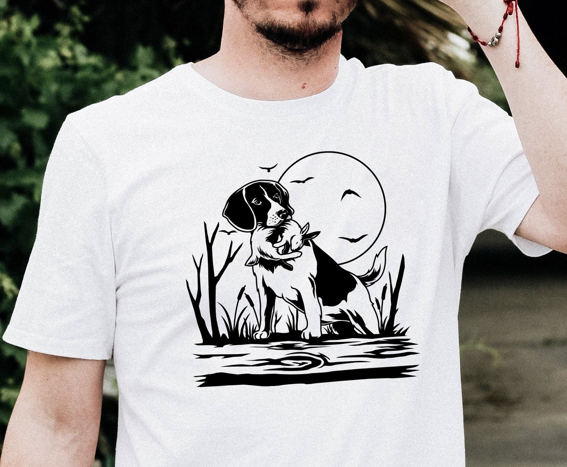 Rabbit Hunting SVG File Rabbit Hunter Svg Hunting Dog Svg - Etsy