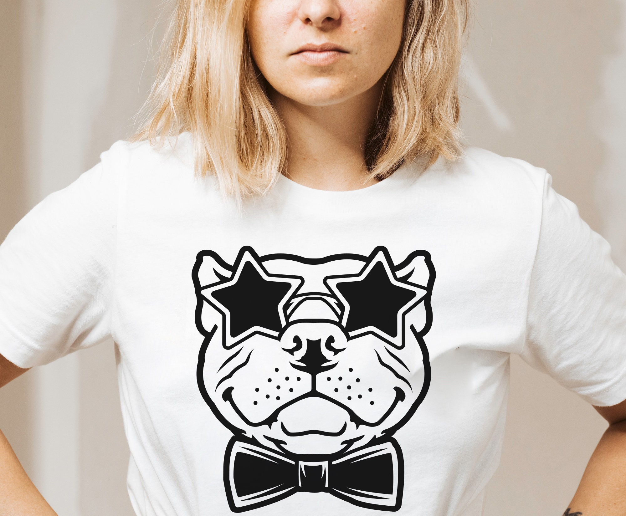 Happy Bully SVG File Happy Bully Svg Happy Puppy Svg - Etsy Canada