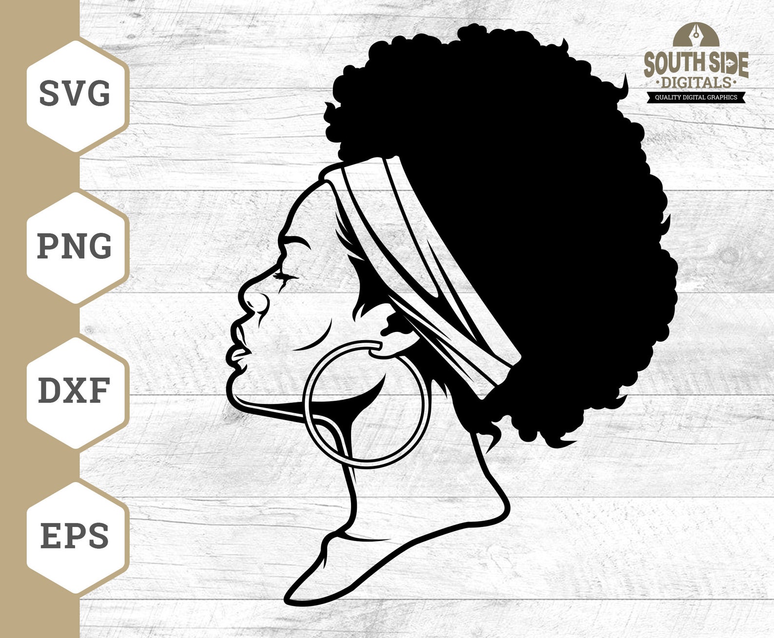 Afro Woman SVG File Afro Girl Svg Black Woman Svg Black - Etsy