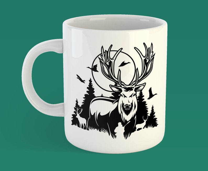 Deer Svg Reindeer Svg Wildlife Svg Deerhunting Svg - Etsy