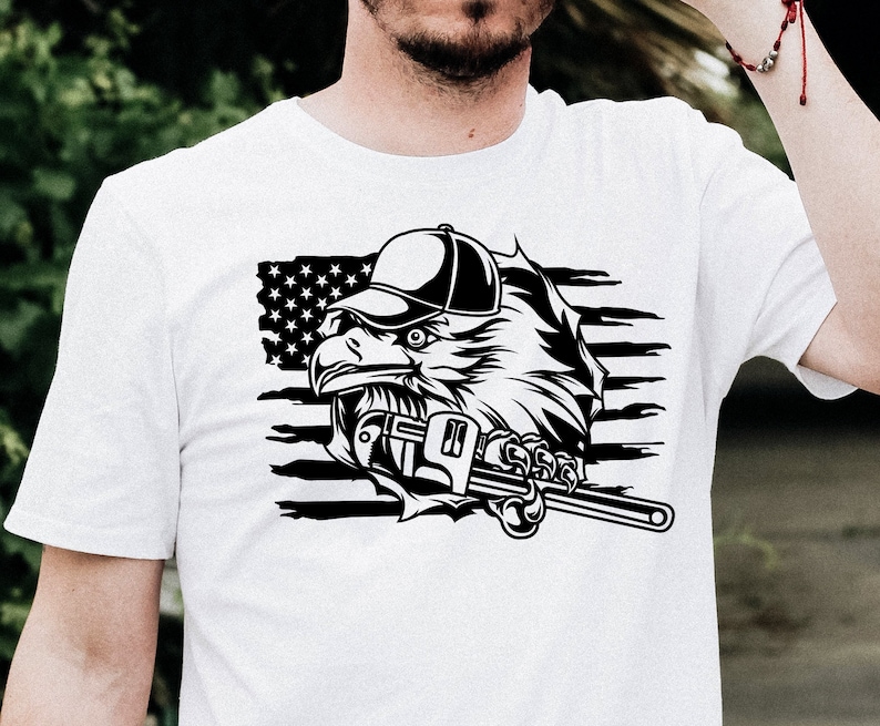 US Eagle Plumber Svg US Plumber Svg American Plumber Svg - Etsy