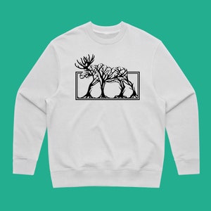 Moose Shape Tree Branch Svg, Moose Tree Svg, Tree Moose Svg, Moose Svg ...