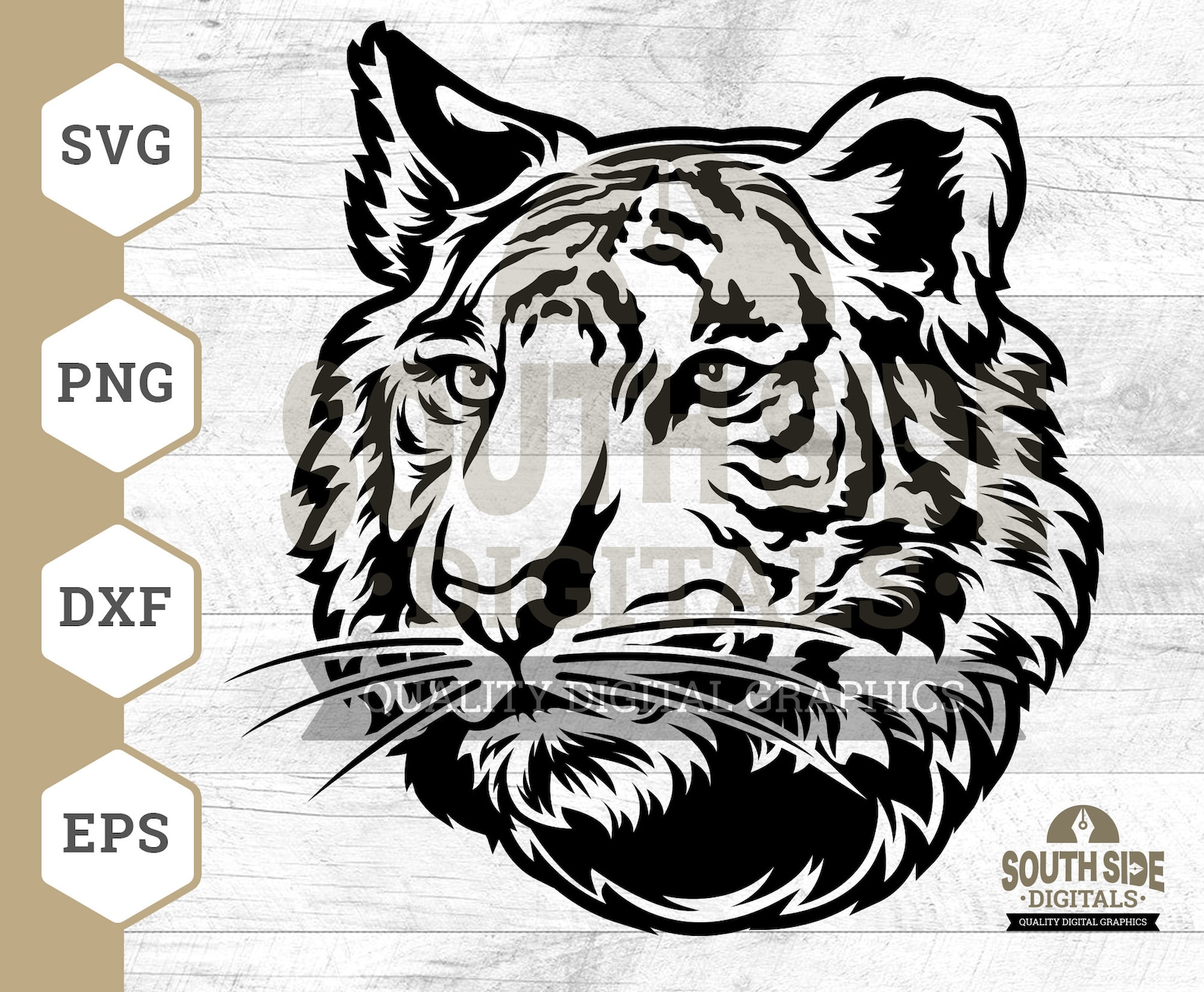 Tiger SVG File Bengal Tiger Svg White Tiger Svg Tiger Svg - Etsy