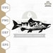 Salmon Fishing Svg, Salmon Fish Svg, Salmon Fish Png, Salmon Cut Files ...