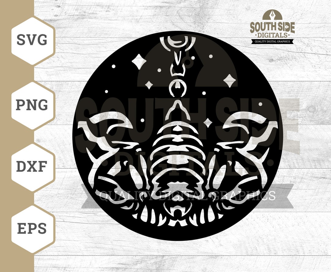 Scorpio Svg Scorpio Png Scorpio Silhouette Scorpio Shirt - Etsy