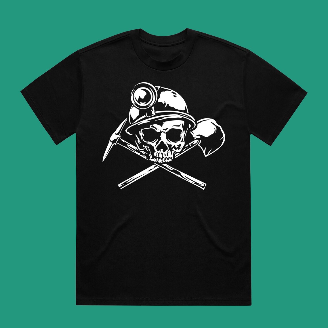 Skull Miner SVG File Skull Miner Svg Coal Mining Svg Miner - Etsy Canada
