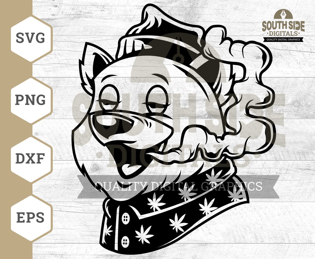 Smoking Bear SVG File, Smoking High Bear Svg, High Bear Svg, Cannabis ...