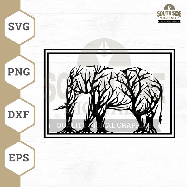 Elephant Tree - Etsy