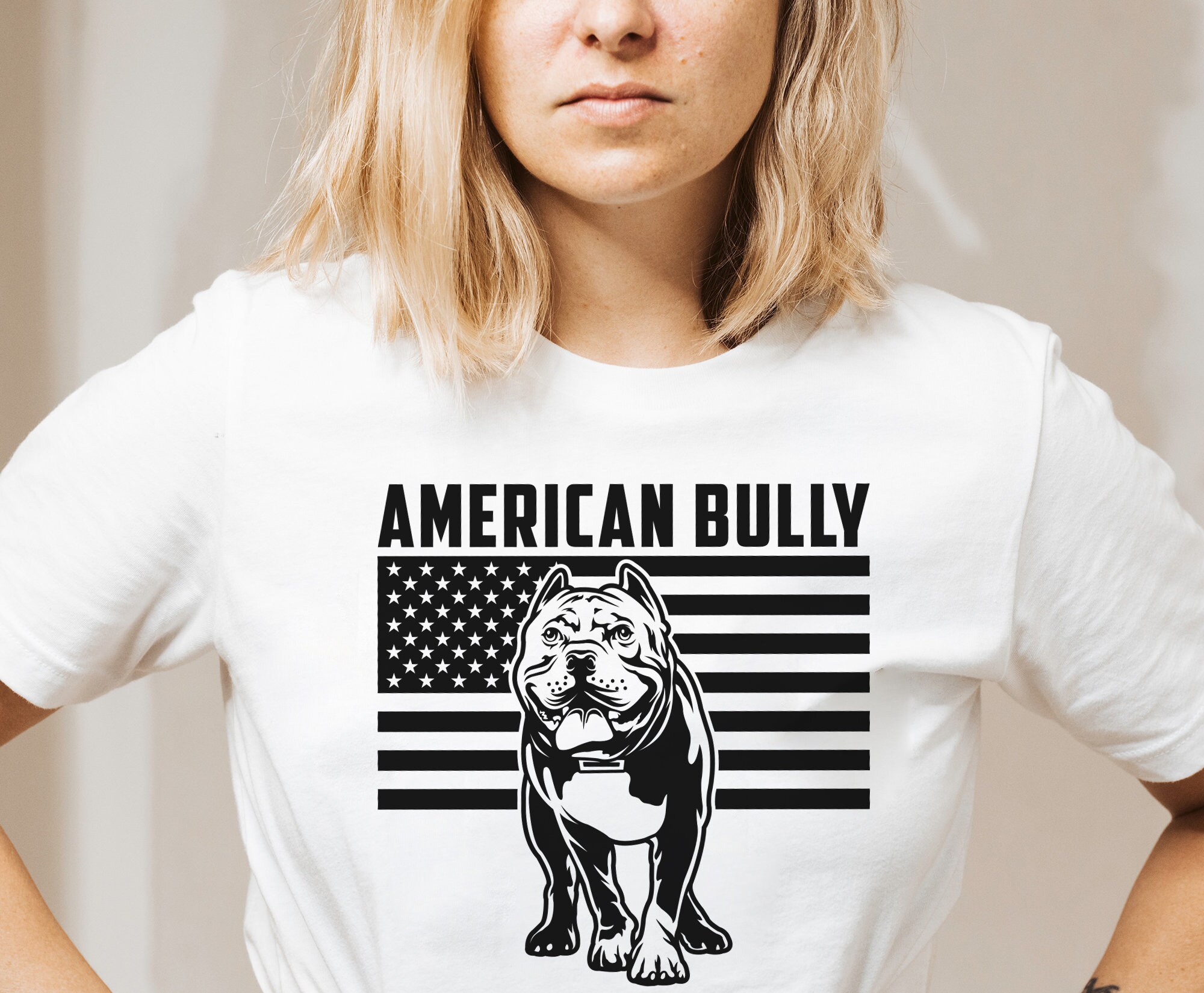 American Bully SVG File Bully Svg Pitbull Svg American - Etsy Hong Kong