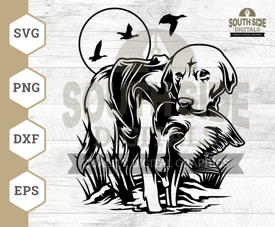 Duck Hunting Dog SVG File Duck Hunter Svg Hunting Dog Svg - Etsy