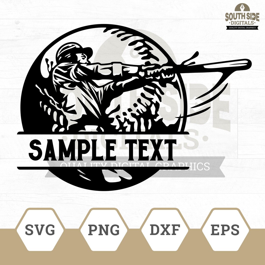 Baseball Striker SVG: Clipart Vector Graphics (digital Download) - Etsy