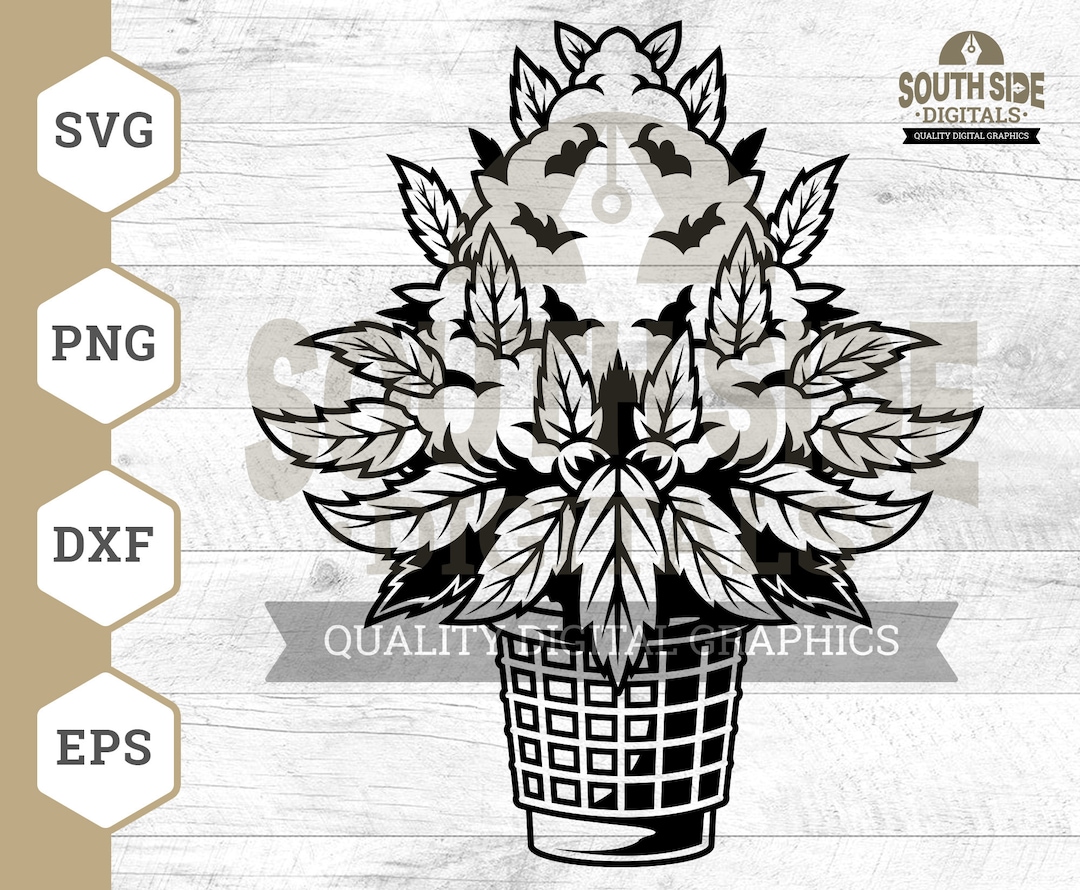 Cannabis Ice Cream Svg Cannabis in Cone Svg Ice Cream Weed - Etsy