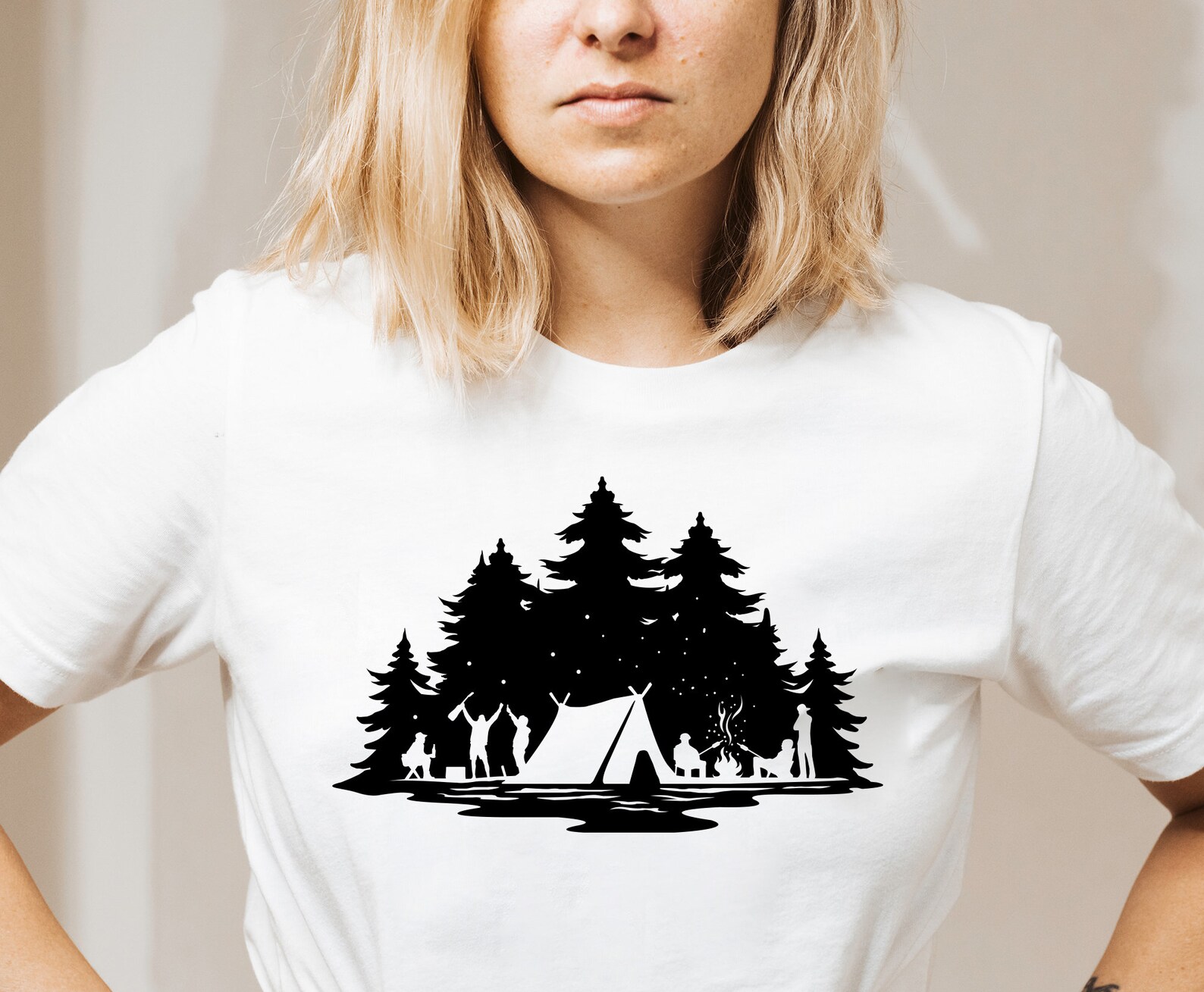 Camping Life SVG File Nature Camp Svg Camping Svg Forest - Etsy