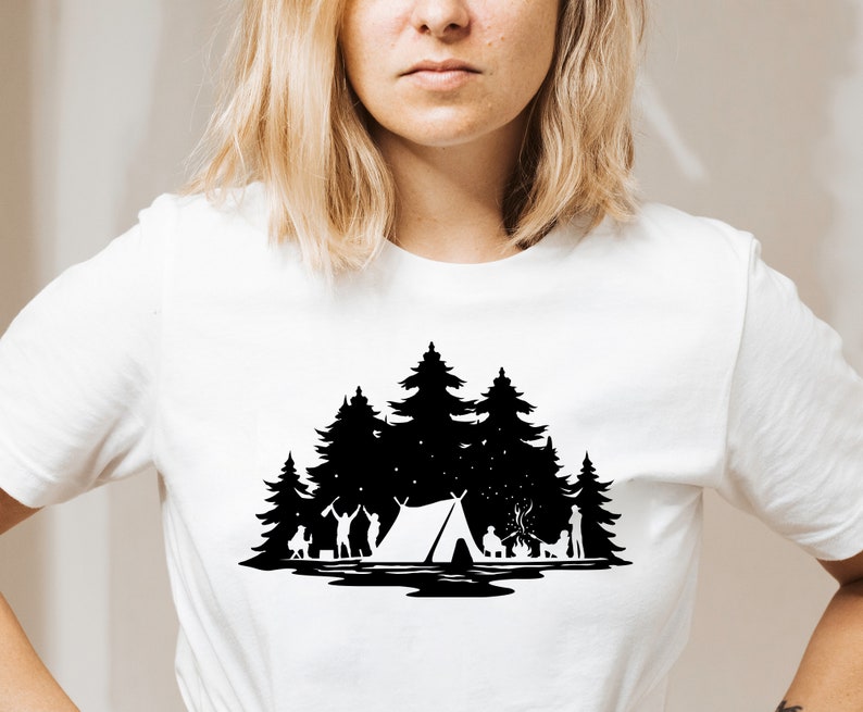 Camping Life SVG File Nature Camp Svg Camping Svg Forest - Etsy