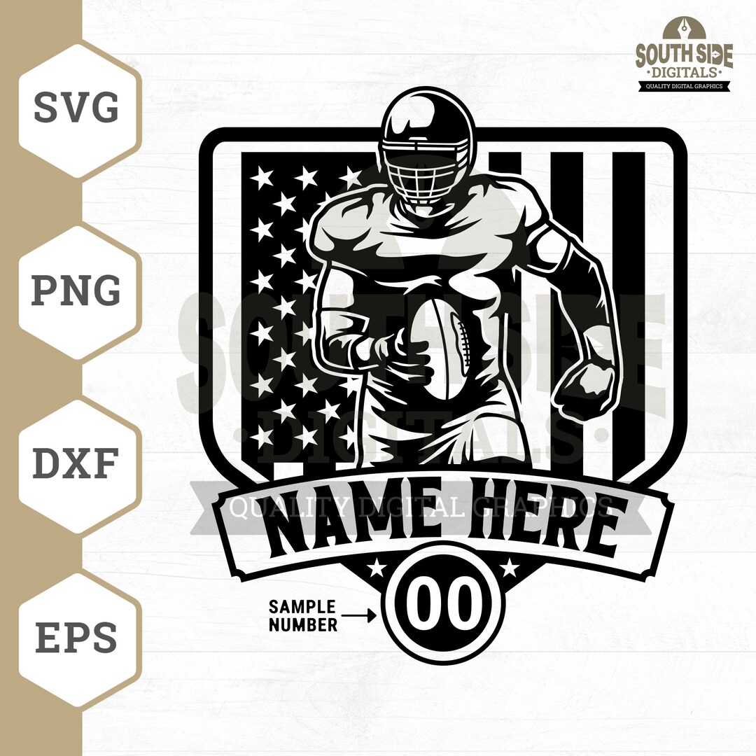 American Football Svg, US Football Svg, Football Svg, Football Sports ...