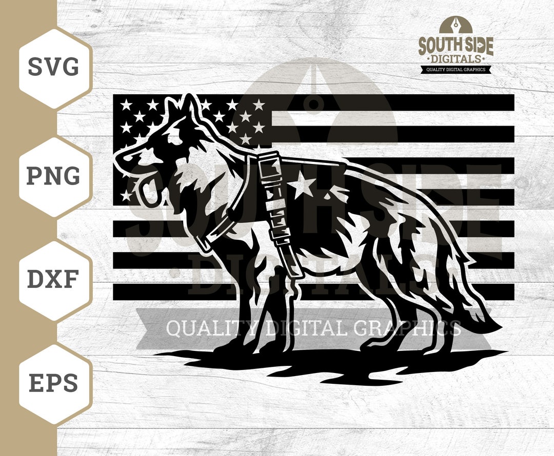 US Attack Dog Svg, Police Dog Svg, Military Dog Svg, Attack Dog Svg, K9 ...