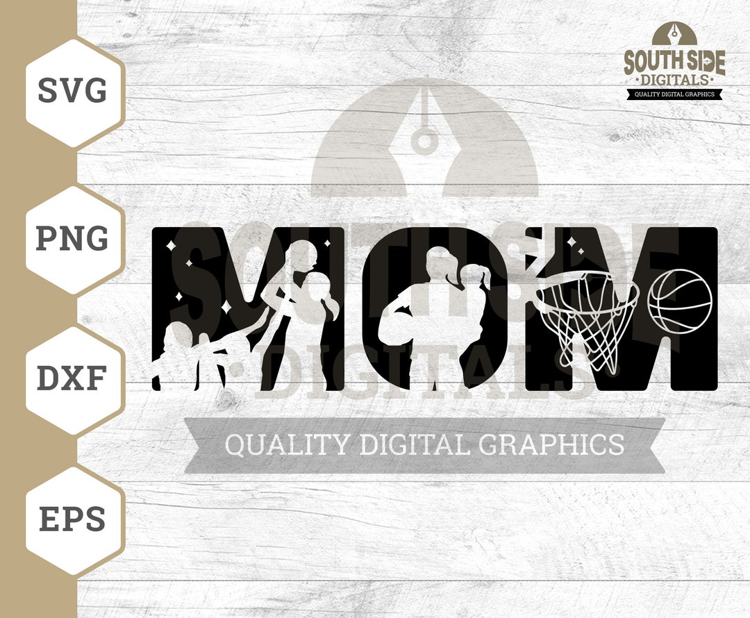 Basketball Mom Svg, Baller Mom Svg, Basketball Mama Svg, Mom Life Svg ...