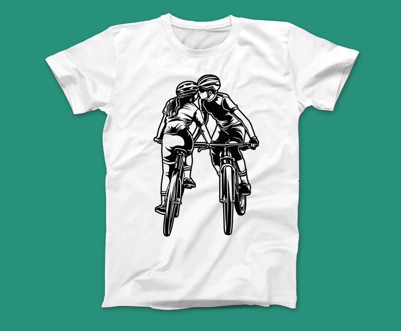 Mountain Bike SVG Lovers Riding Bike Svg Bike Buddy Svg MTB - Etsy