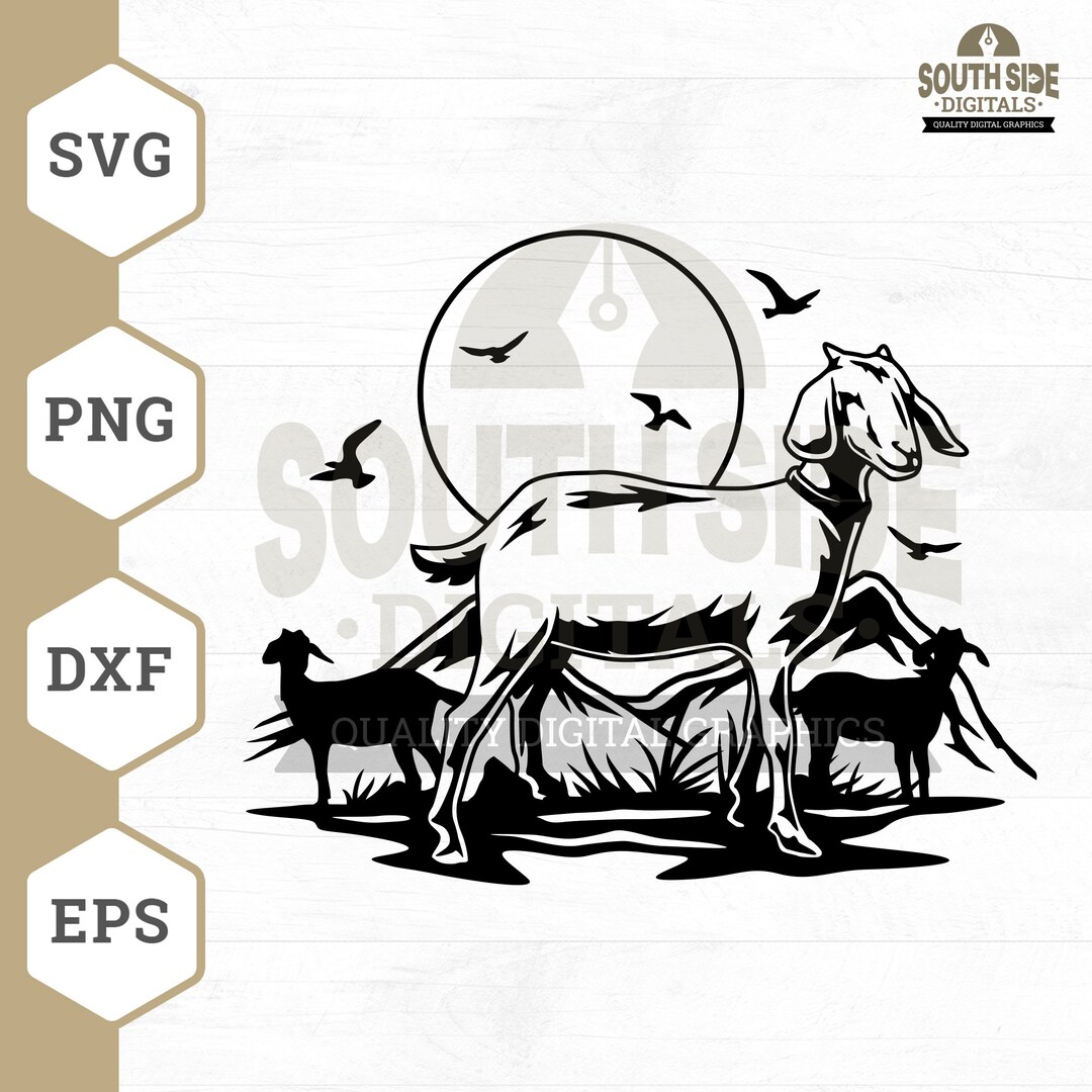 Farm Goat Svg, Goat Svg, Farm Animals Svg, Farm Goat Png, Goat Shirt ...