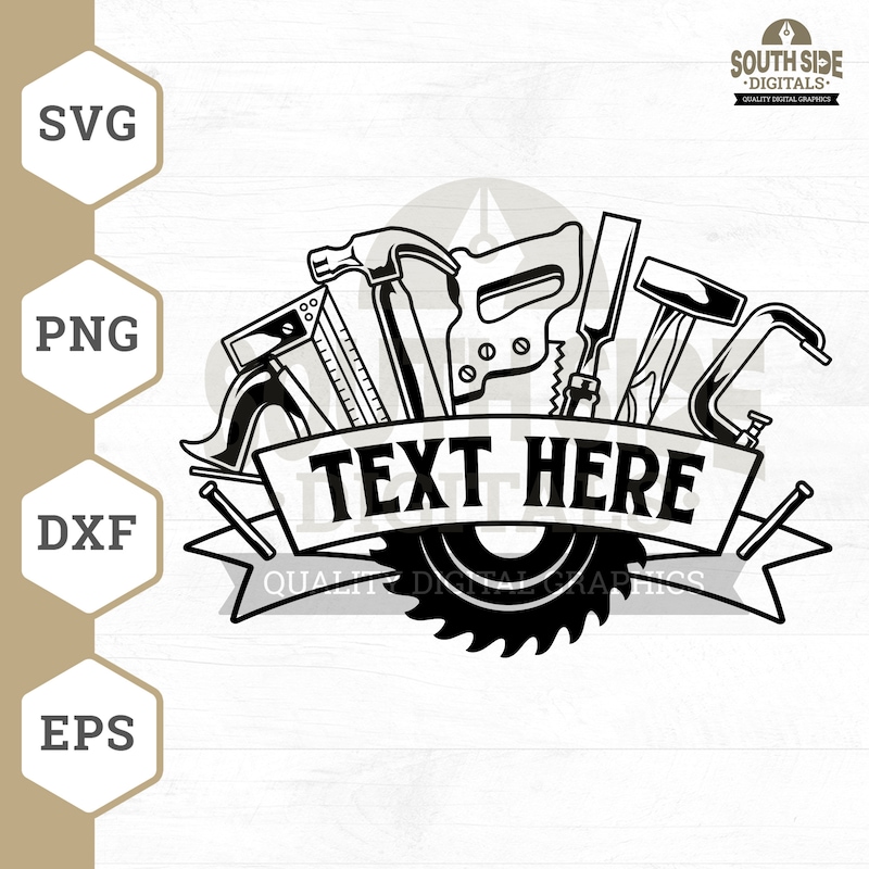 Laser cut files carpenter tools - Etsy.de