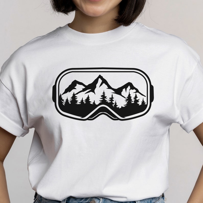 Snow Goggles SVG File Ski Mask Svg Mountain Goggles Svg - Etsy