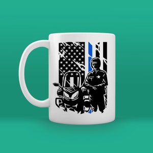 Motorcycle Police Svg US Police Svg Police Motorcycle Svg - Etsy