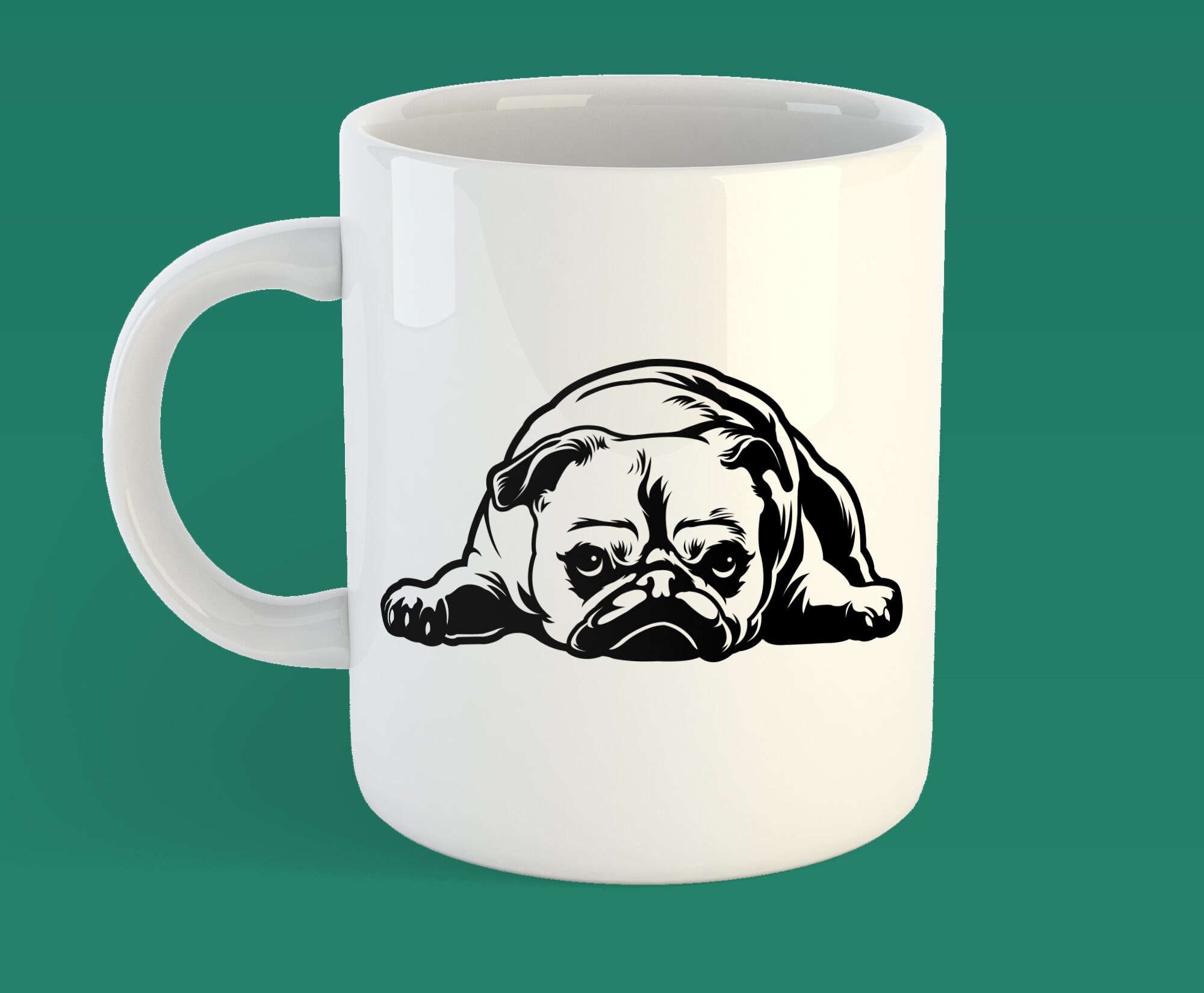 Pug SVG Files Pug Life Svg Pug Puppy Svg Cute Pug Svg Pug - Etsy Australia