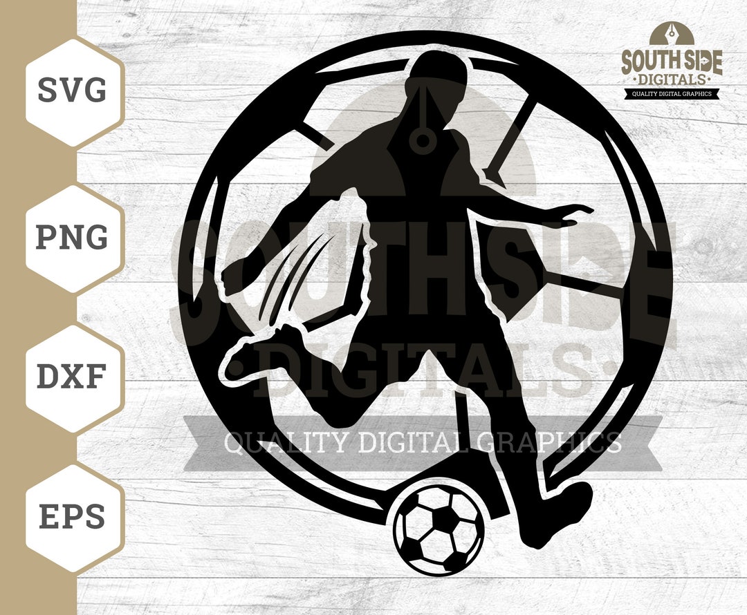 Male Soccer Player Svg, Soccer Player Svg, Soccer Ball Svg, Soccer Svg ...