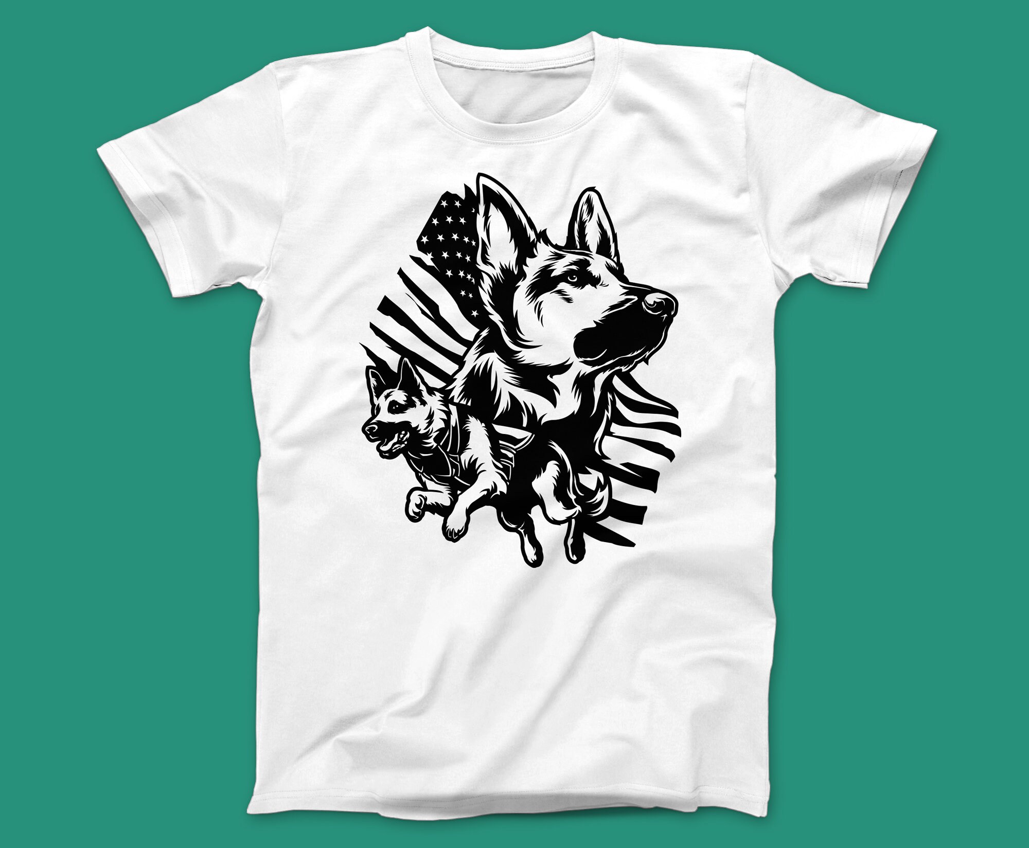 Attack Dog Svg K9 Dog Svg Bomb Sniffing Svg Soldier Dog | Etsy