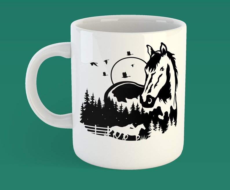 Mustang Horse SVG File Mustang Svg Horse Svg Running Horse | Etsy