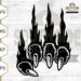 Panther Claw SVG: Big Cat Cut File (digital Download) - Etsy