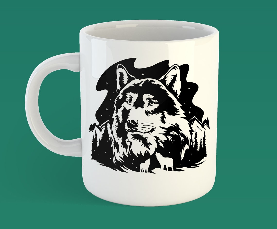 Wolf SVG File Wolf Svg Howling Wolf Svg Wolfpack Svg Wolf - Etsy