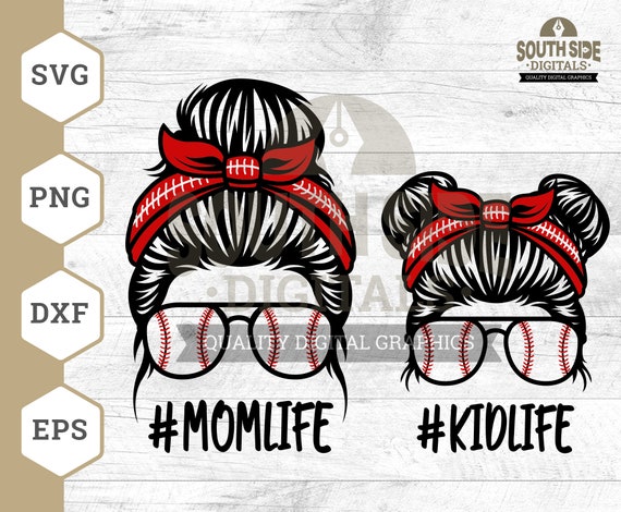 Mom Life Kid Life Svg Mom Life Svg Kid Life Svg Mom and | Etsy